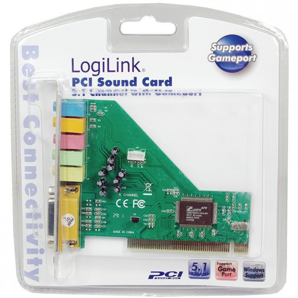 Scheda Audio PCI 5.1 Canali con Porta Game - Schede Audio-Video ...
