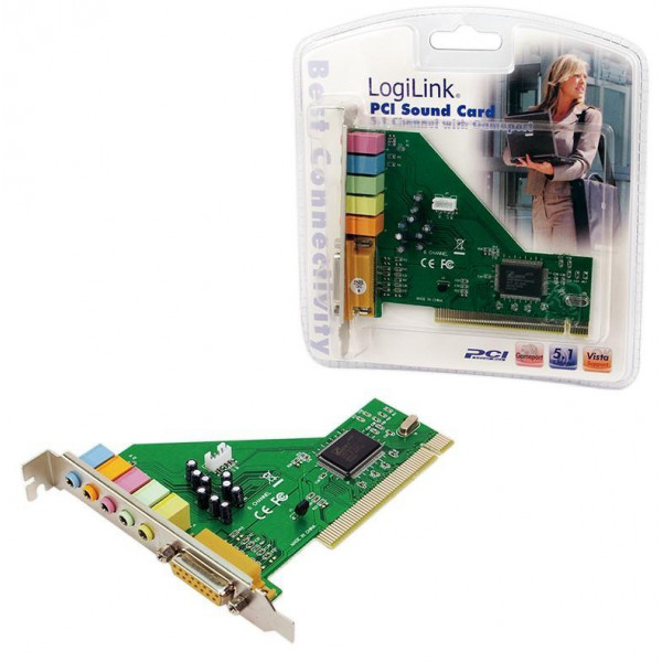 Scheda Audio PCI 5.1 Canali con Porta Game - Schede Audio-Video ...